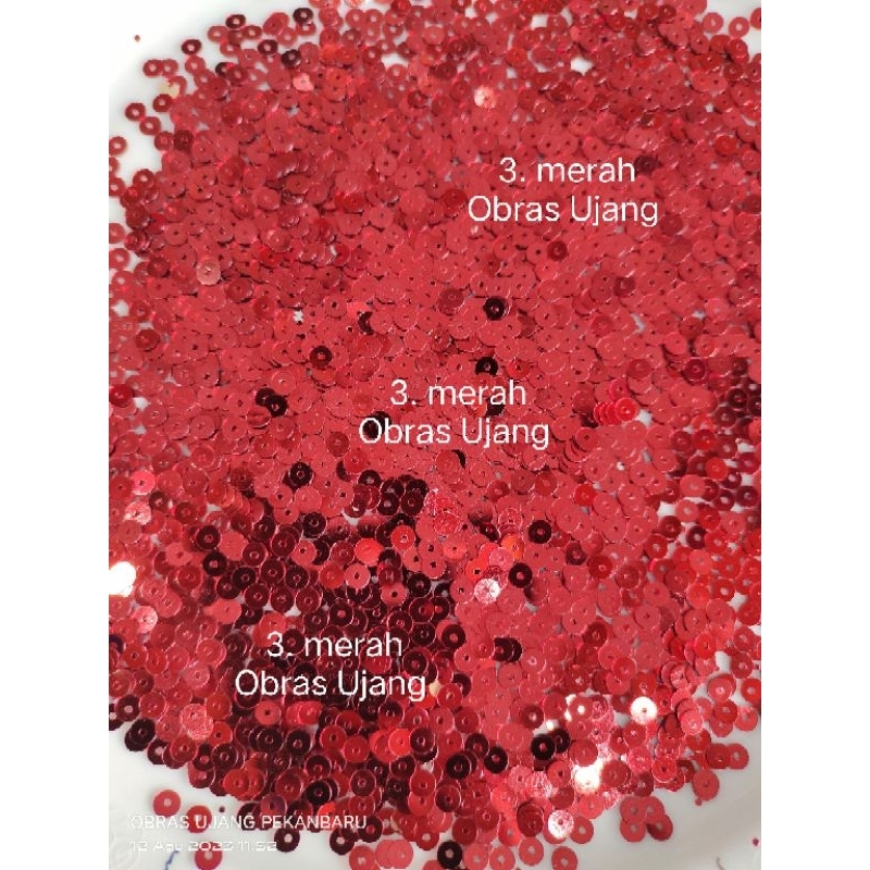 Jual payet piring flat 4mm PREMIUM (4GRAM) | Shopee Indonesia