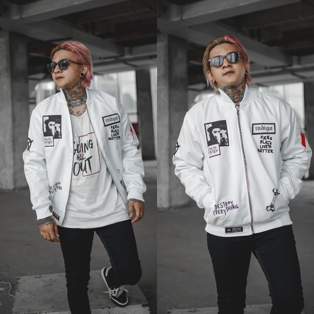 Jual Jaket Bomber Outdoor Indigo Original Distro Pria Terbaru - Jacket ...