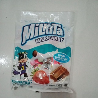 Jual PERMEN MILKITA SAK ANEKA RASA ISI 40 ASSORTED MILK CANDY MILKITA ...