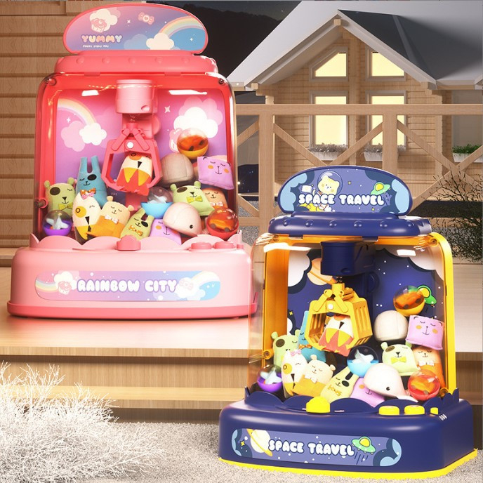 Jual Mainan Anak MINI DOLL MACHINE Mesin Tangkap Boneka Mesin Capit ...