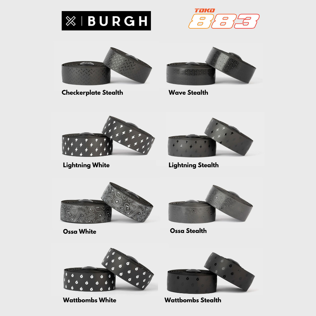 Jual BURGH Bar Tape Koleksi Baru 2023 - DESIGNER HANDLEBAR TAPE ...