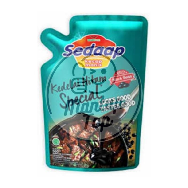 Jual Kecap Manis Sedaap Kedelai Hitam Special 520ml | Shopee Indonesia