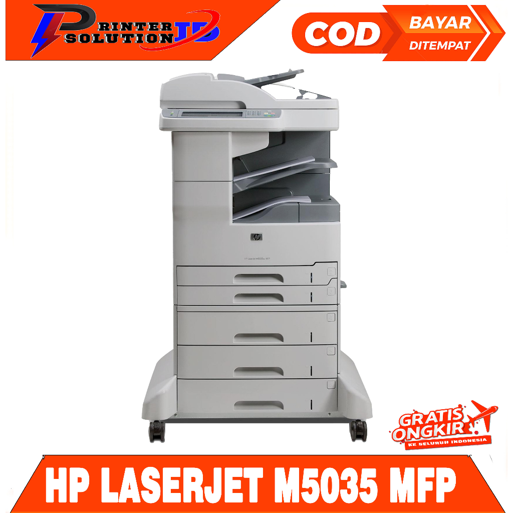 Jual printer hp LaserJet M5035 MFP series multifungsi | Shopee Indonesia