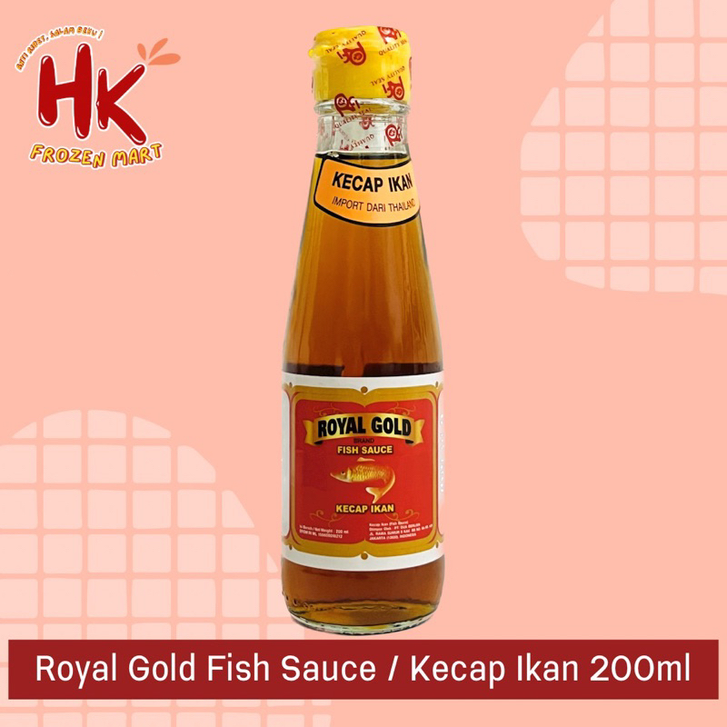 Jual Royal Gold Kecap Ikan / Fish Sauce 200ml | bumbu masak saori saus ...