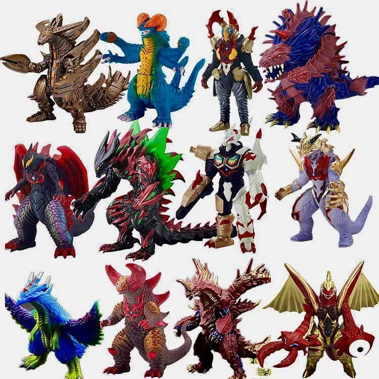 Jual Mainan Ultraman Kaiju Ultra Monster Murah /Kaiju Action Figur ...
