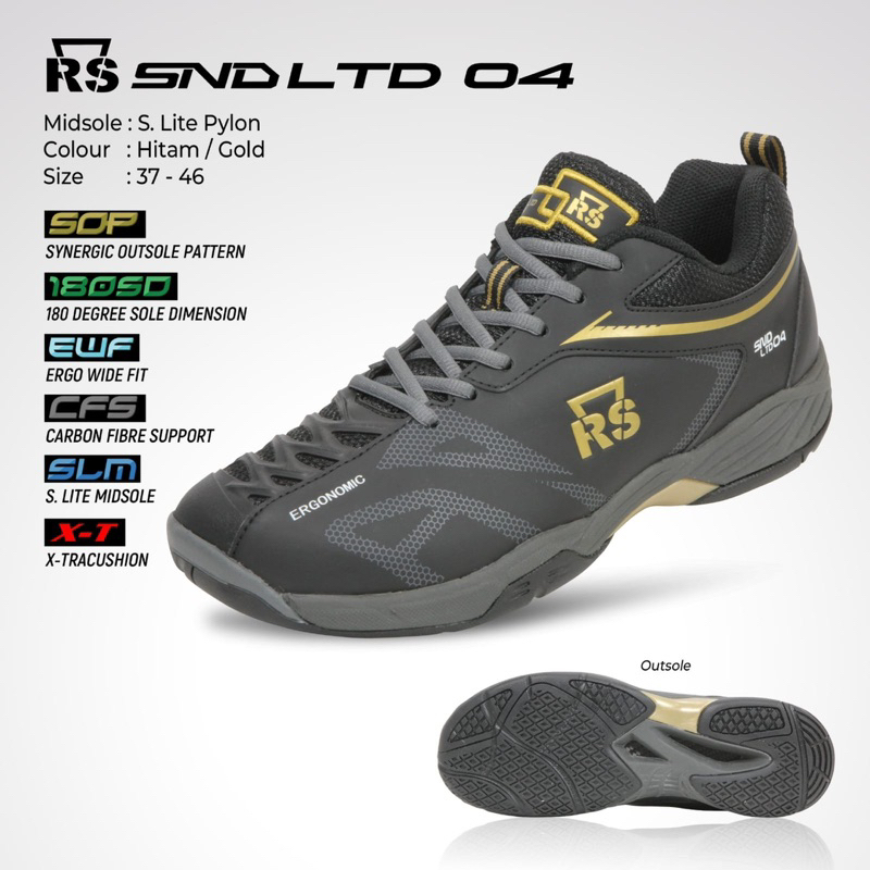 Jual SEPATU BULUTANGKIS RS REINFORCE SPEED SND LTD 04 | Shopee Indonesia