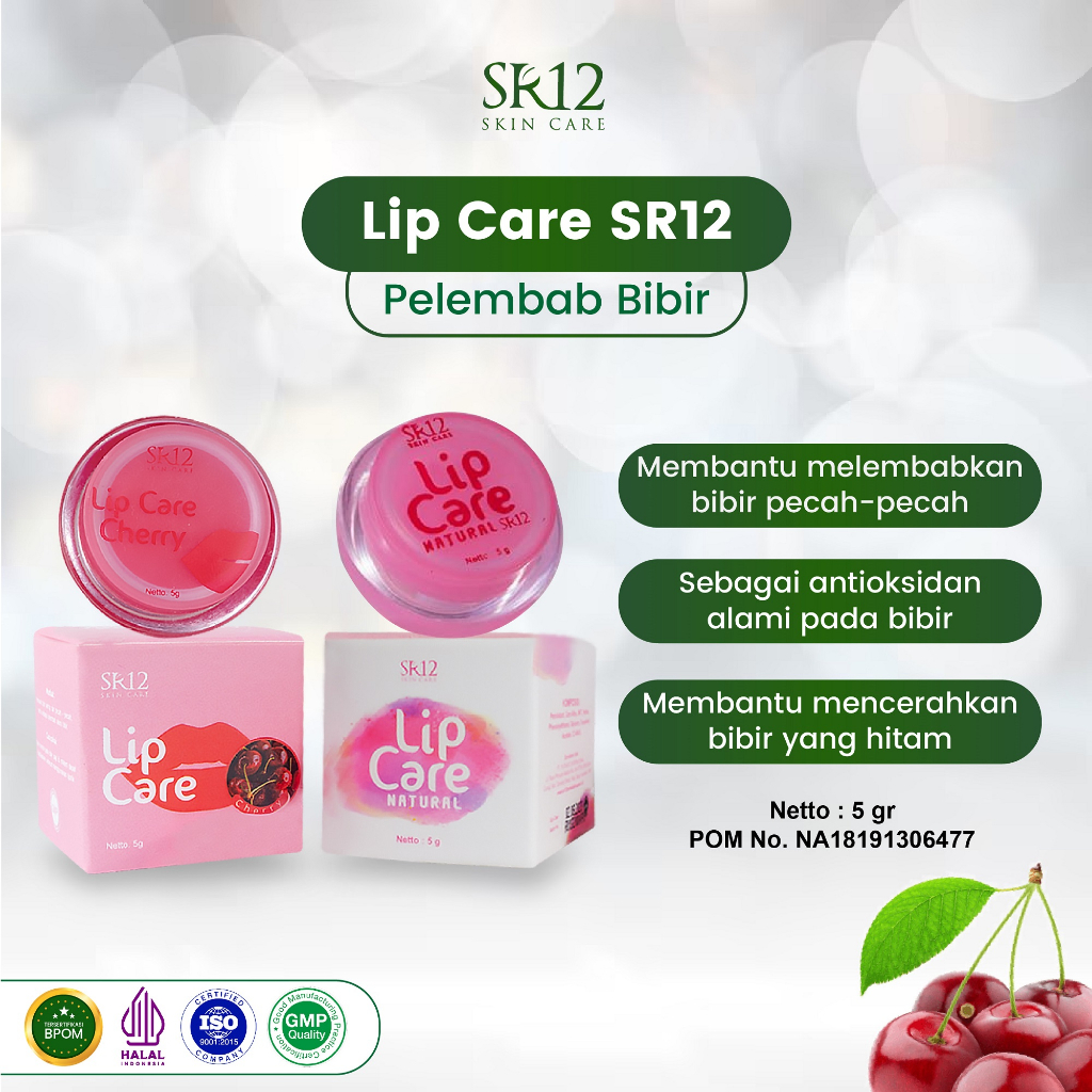 Jual LIP CARE SR12 BEST SELLER..!! PELEMBAB BIBIR / PEMERAH BIBIR ...