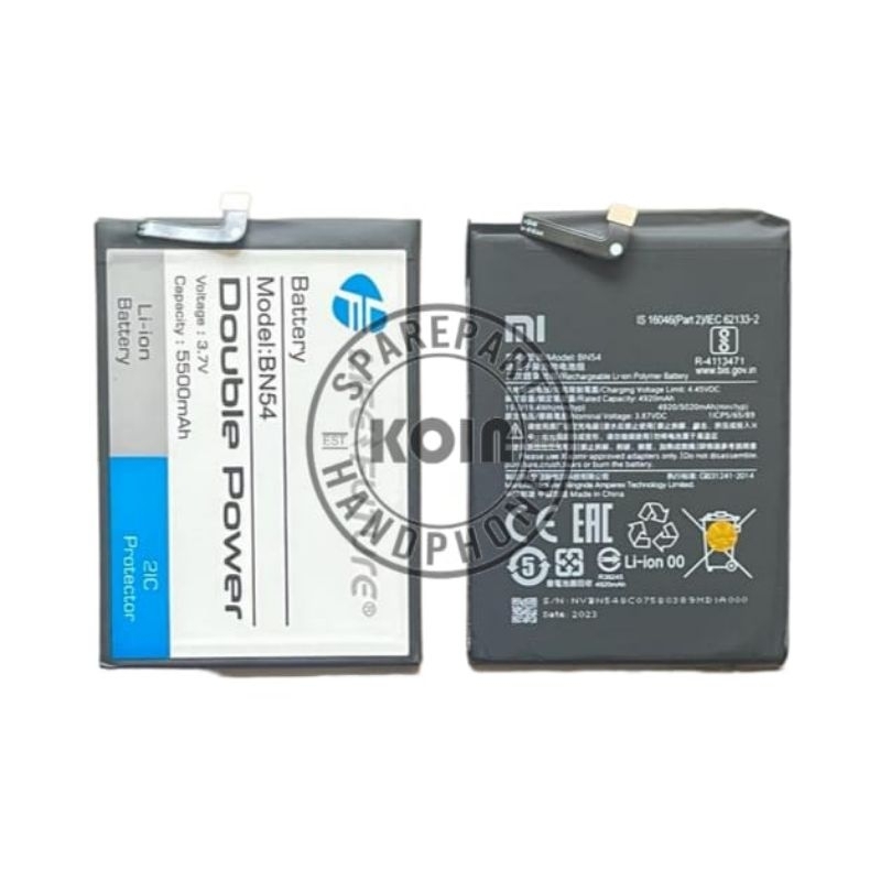 Jual BATERAI/BATRE/BATTERY XIAOMI REDMI 9/NOTE 9/NOTE 9 PRO/BN54/BN-54 ...