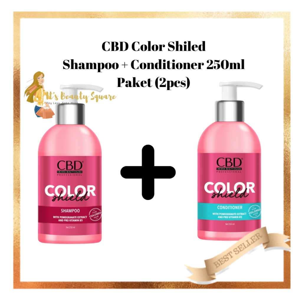 Jual CBD Color Shiled Shampoo + Conditioner 250ml PAKET (2PCS) | Shopee ...