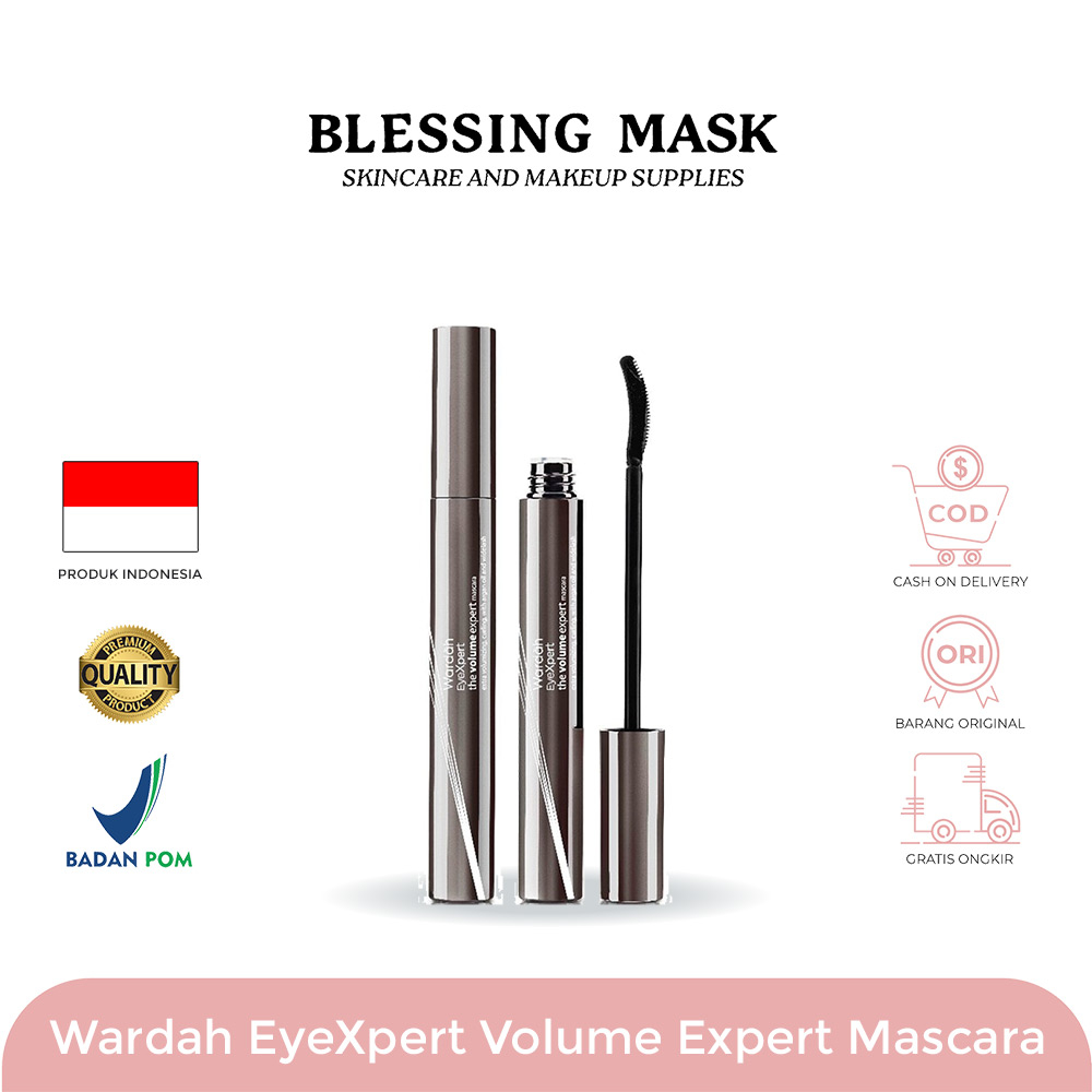 Jual Wardah Paket EyeXpert The Volume Expert Mascara | Shopee Indonesia