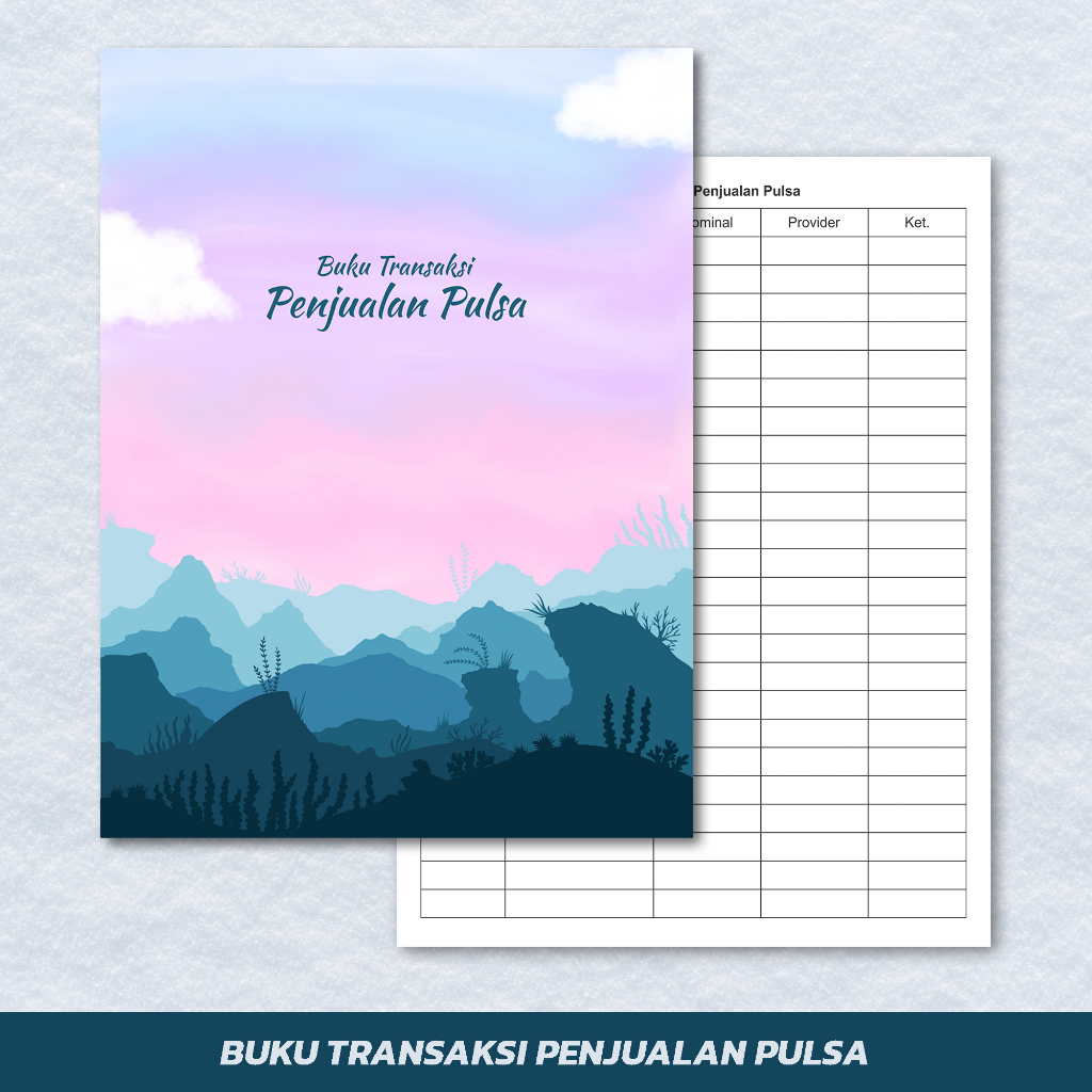 Jual Buku Transaksi Penjualan Pulsa / Pembukuan Rekap Penjulan Pulsa ... Jual Buku Transaksi Penjualan Pulsa / Pembukuan Rekap Penjulan Pulsa ...