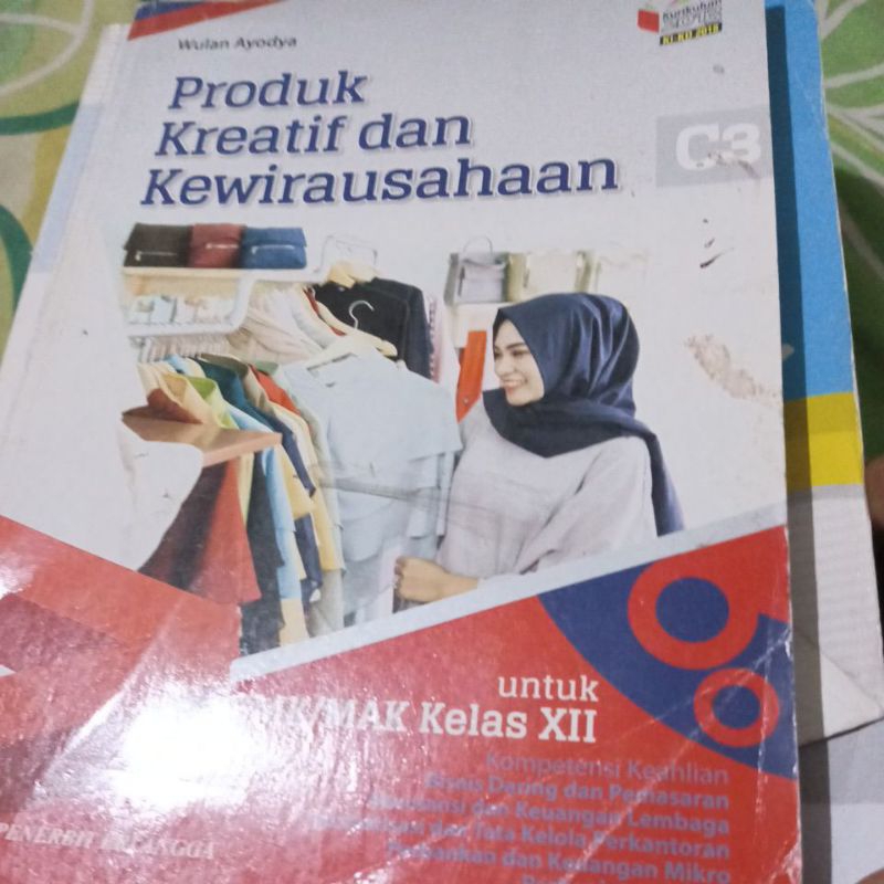 Jual Buku produk kreatif dan kewirausahaan 3smk | Shopee Indonesia