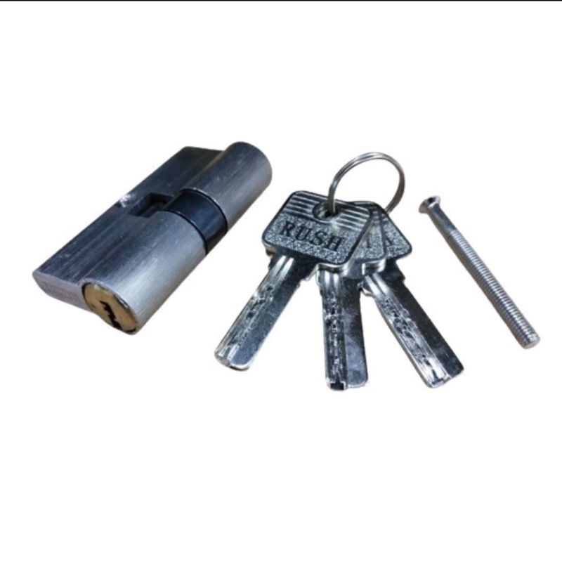 Jual SET SILINDER KUNCI PINTU UKURAN 60MM FREE 3 ANAK KUNCI KOMPUTER ...