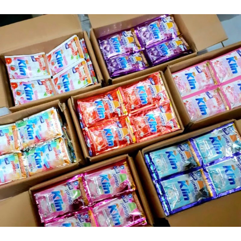 Jual Soklin Liquid Detergent Sachet 1000an 2 renceng isi 14pcs | Shopee ...