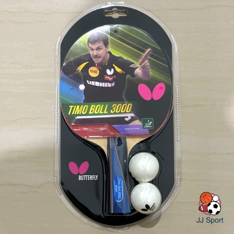 Jual Bet Pingpong Bat Pingpong Butterfly TIMO BOLL 3000 ORIGINAL ...