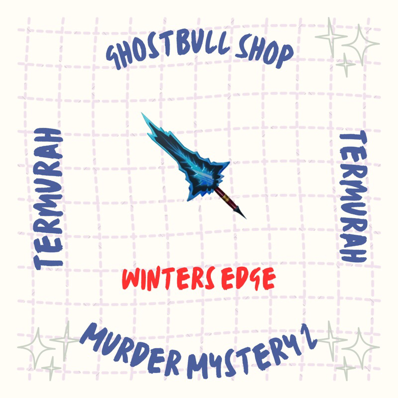 Jual Antivirus Winters Edge Murder Myster 2 Mm2 Godly | Shopee Indonesia