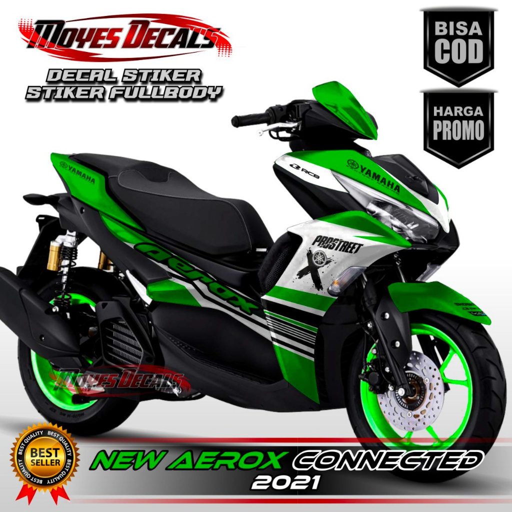 Jual Decal Fullbody Motor Yamaha Aerox New - Decal Fullbody Motor Aerox ...
