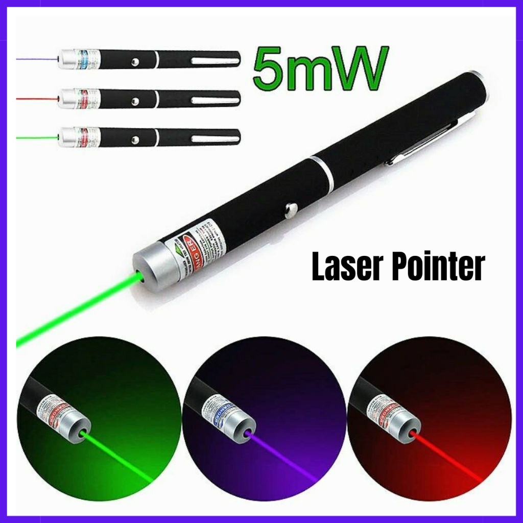 Jual Pen Laser Pointer 5mw Pointer Pen Pulpen Presentasi Taffware Laser ...