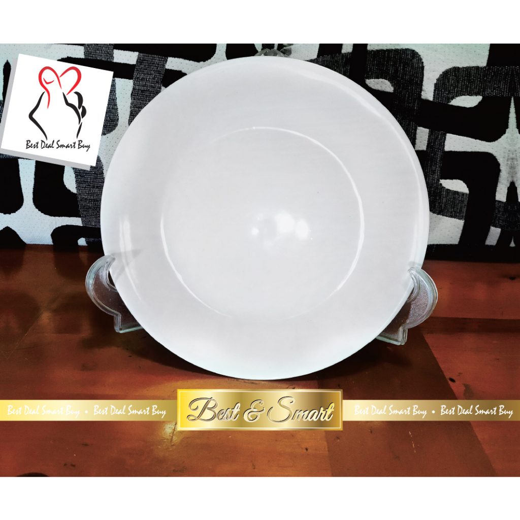 Jual (Harga 3pcs) Piring keramik 9 Inch Ceper Putih Polos | Shopee ...