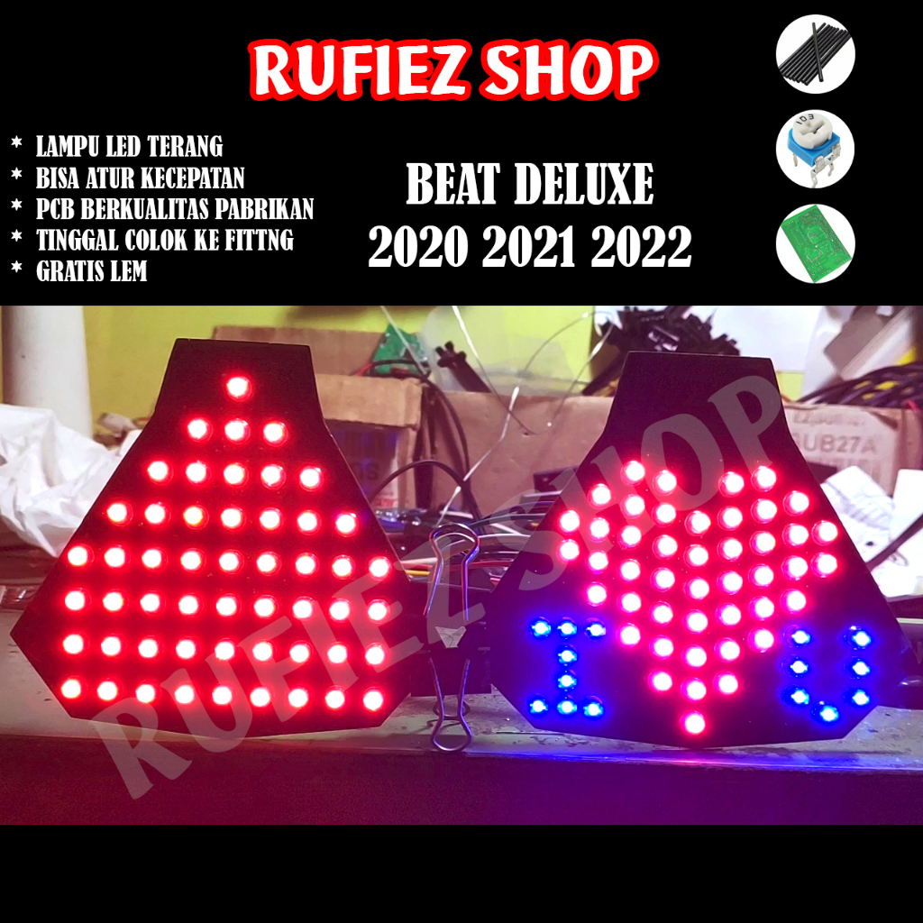 Jual BARU!!! Stoplamp running beat eco street deluxe tahun 2020 2021 ...