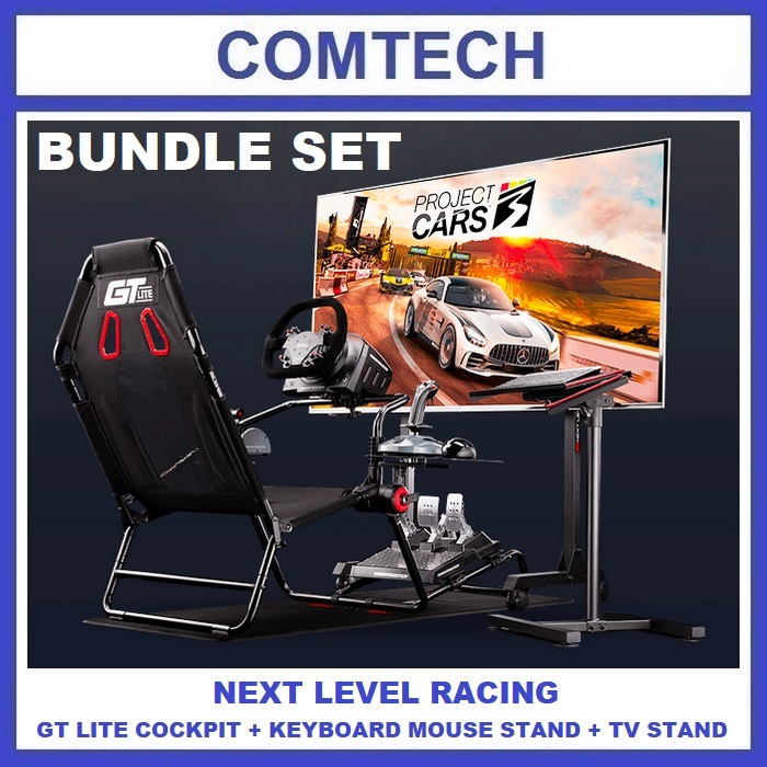 Jual Next Level Racing GT Lite + Keyboard Mouse Stand + Single Monitor ...