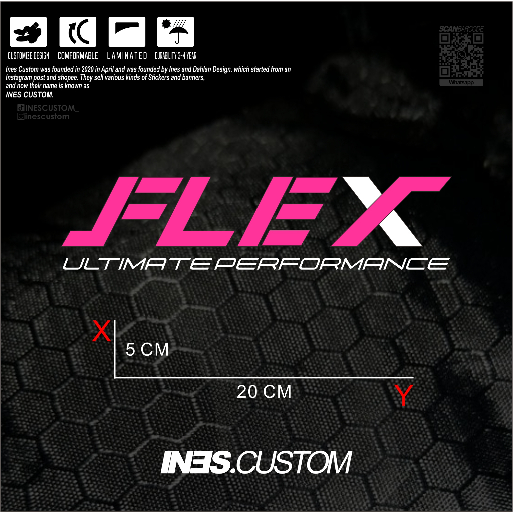 Jual 0242 STIKER CUTTING BELAKANG KACA MOBIL FLEX STICKER FLEX THAILAND ...