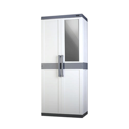 Jual ARISA CA 0502 LEMARI PLASTIK SERBAGUNA LEMARI PLASTIK 2 PINTU RAK CERMIN SERBAGUNA | Shopee ...