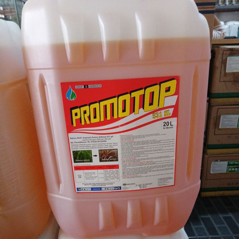 Jual herbisida promotop 531sl 20 liter | Shopee Indonesia