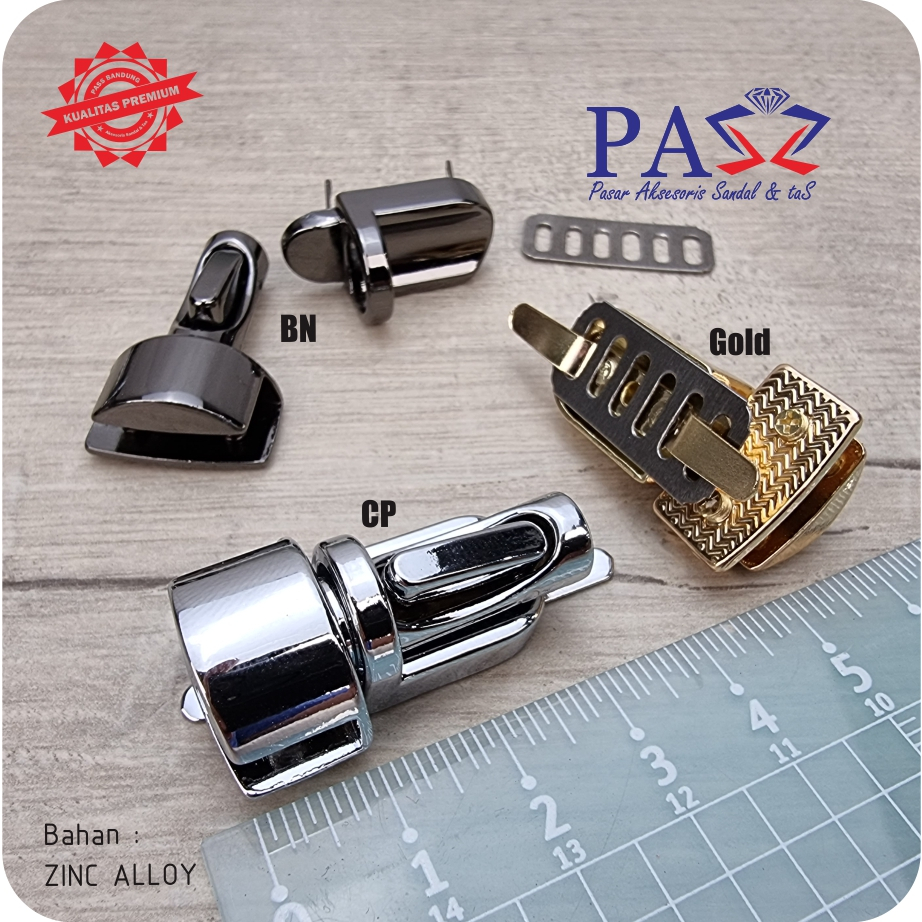 Jual Kunci Tas Slot Zinc Alloy T1003 (Permium) | Shopee Indonesia