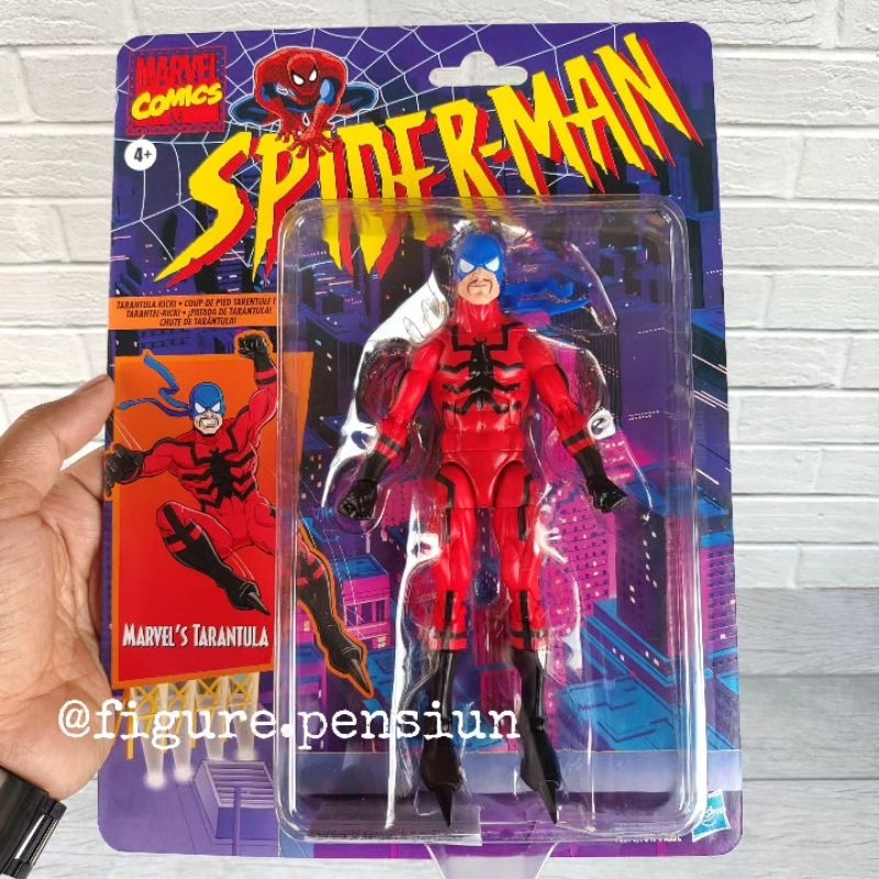 Jual MARVEL LEGENDS SPIDER-MAN TARANTULA SPIDERMAN RETRO VINTAGE HASBRO ...