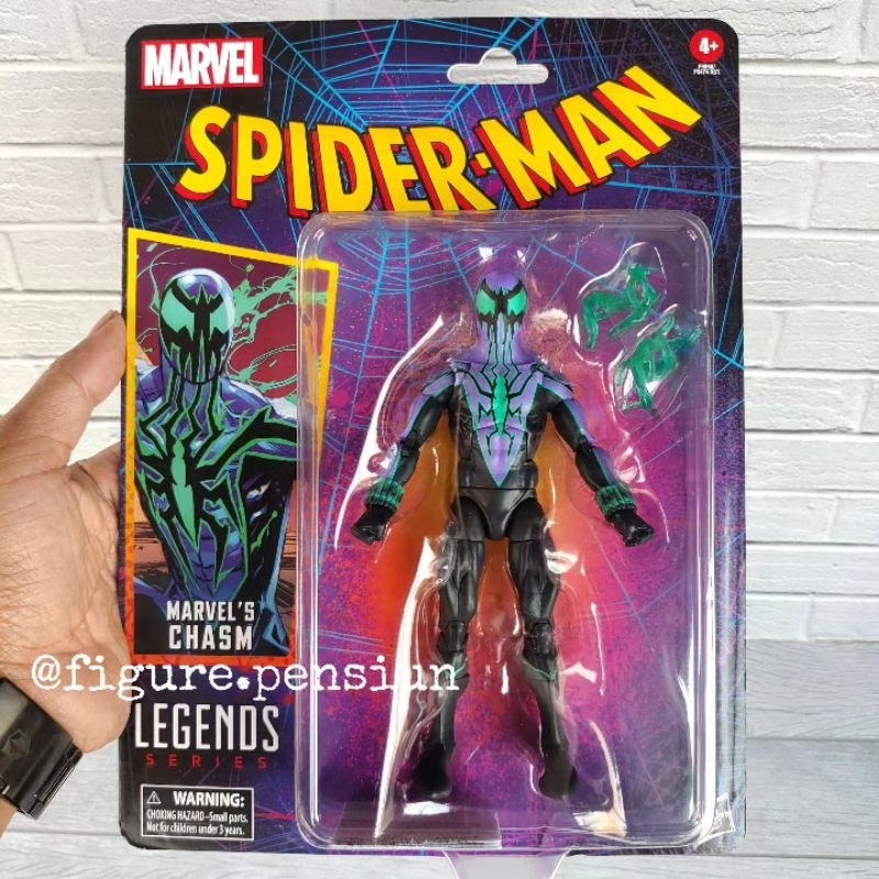 Jual MARVEL LEGENDS SPIDER-MAN CHASM SPIDERMAN RETRO VINTAGE HASBRO ...