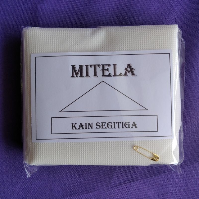 Jual MITELA /KAIN SEGITIGA/PERLENGKAPAN PMR/PERLENGKAPAN P3K | Shopee ...