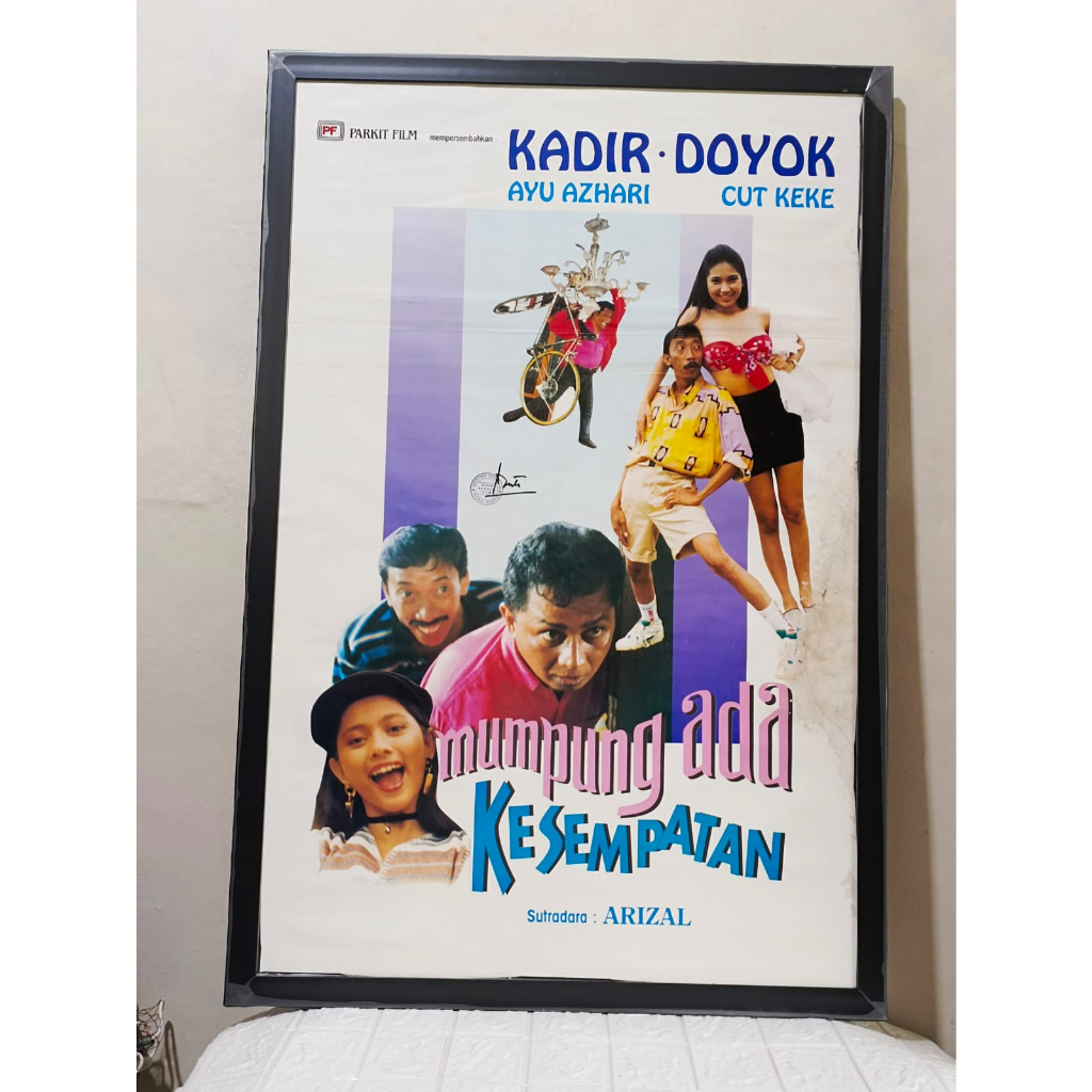 Jual Poster Bioskop Jadul Kadir Doyok Mumpung Ada Kesempatan Barang ...