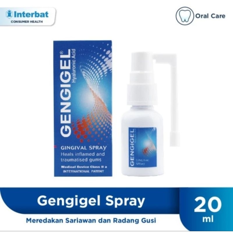 Jual Gengigel Spray 20ml Box Gengival Spray | Shopee Indonesia