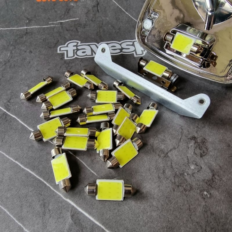 Jual LAMPU KAPSUL CABE LED BAYONET STOPLAM VESPA | Shopee Indonesia