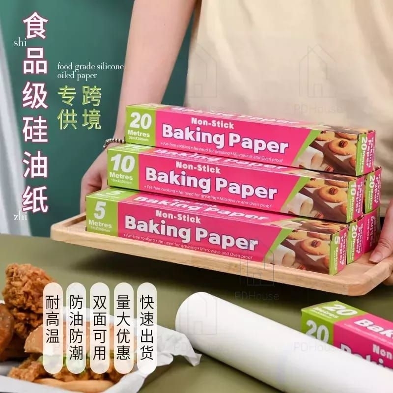 Jual Kertas Roti / Baking Paper / Alas Roti / Kertas Panggang Roti Roll ...