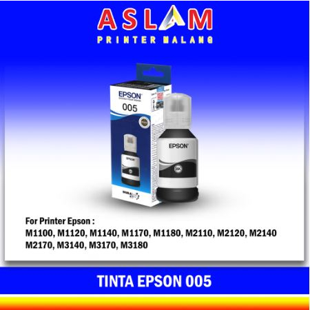 Jual Tinta Epson 005 Black Hitam Original Refill Ink Printer M1100 ...