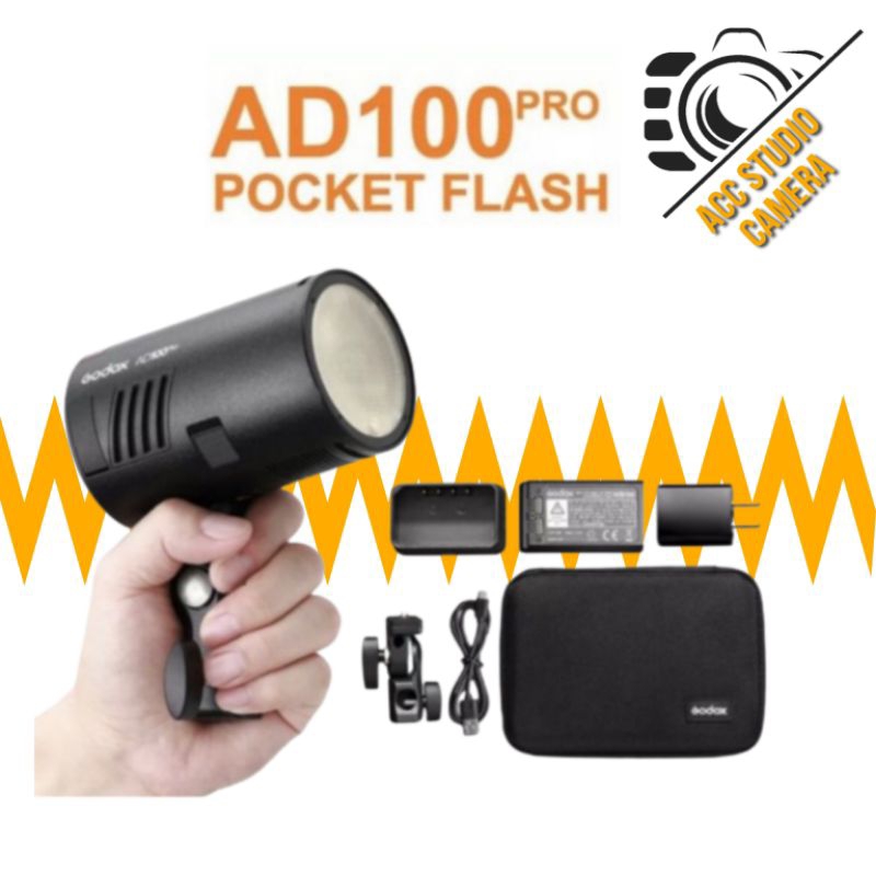 Jual Godox AD100 PRO Pocket / Speedlite Godox AD100PRO /ad100 pro flash ...