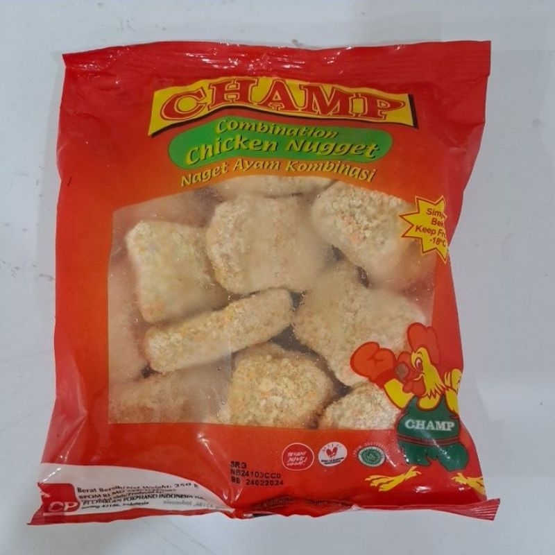 Jual champ chicken nugget 250 gr | Shopee Indonesia
