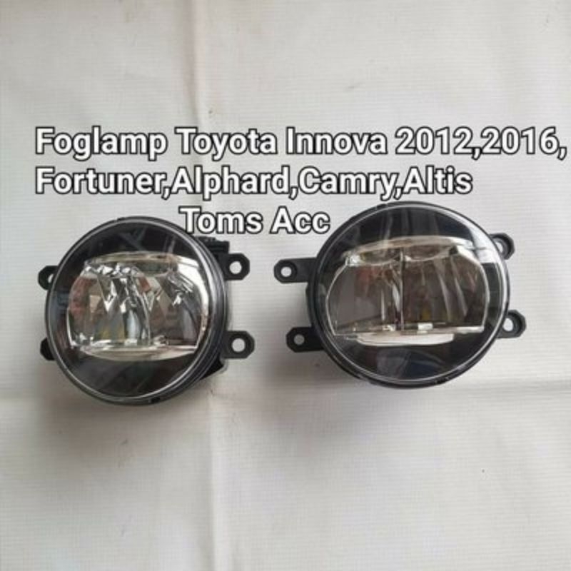 Jual Foglamp LED dengan Bracket Toyota Innova Fortuner 16 Yaris Camry ...