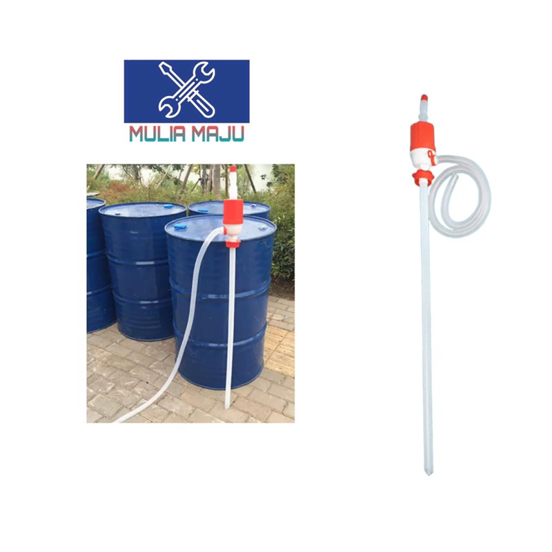 Jual pompa minyak manual DP-25 BESAR /HAND PUMP DRUM PVC MANUAL DP-25 ...