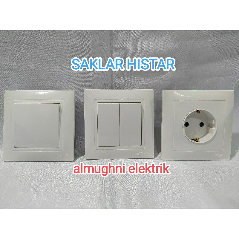 Jual SAKLAR TANAM HISTAR SINGLE DOUBLE STOP/IB TANAM HISTAR | Shopee ...