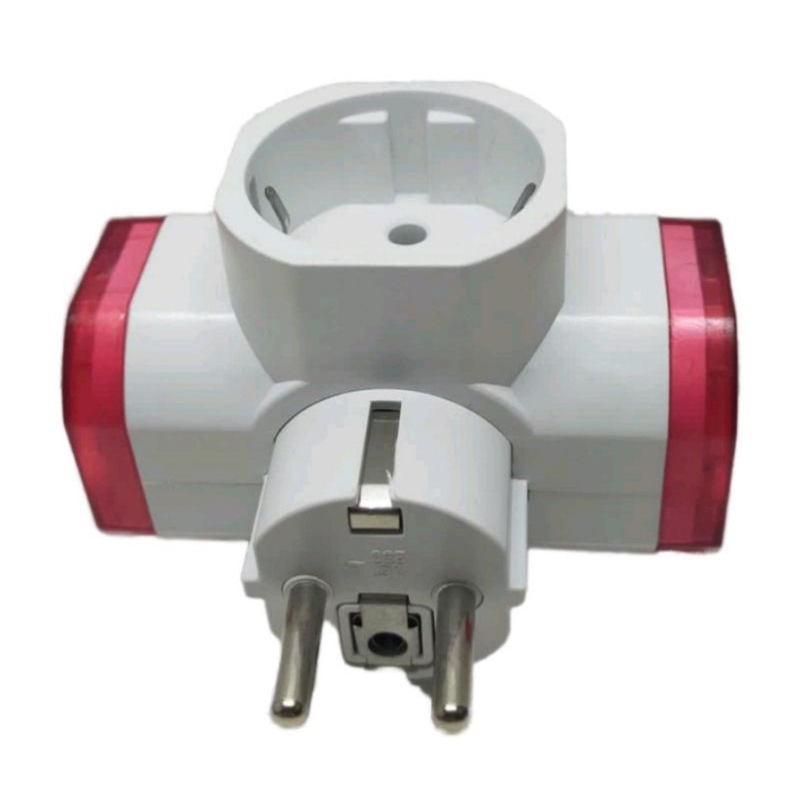 Jual Steker T Arde/ Steker Multi/ Colokan Listrik T | Shopee Indonesia