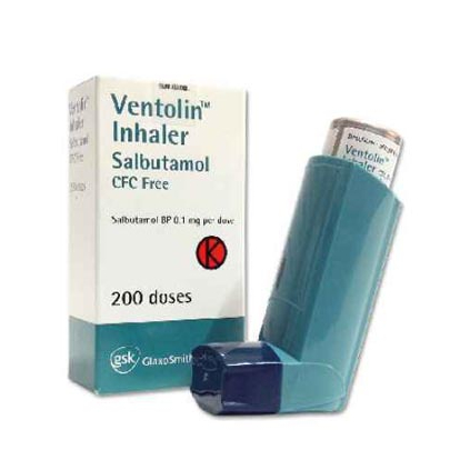 Jual Ventolin Inhaler 100 mcg 200 Doses | Shopee Indonesia