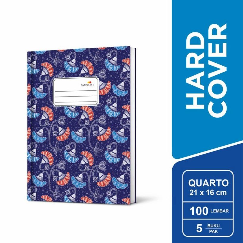 Jual [1 pcs] Buku Kwarto Kuarto 100 lembar Hard Cover | Shopee Indonesia