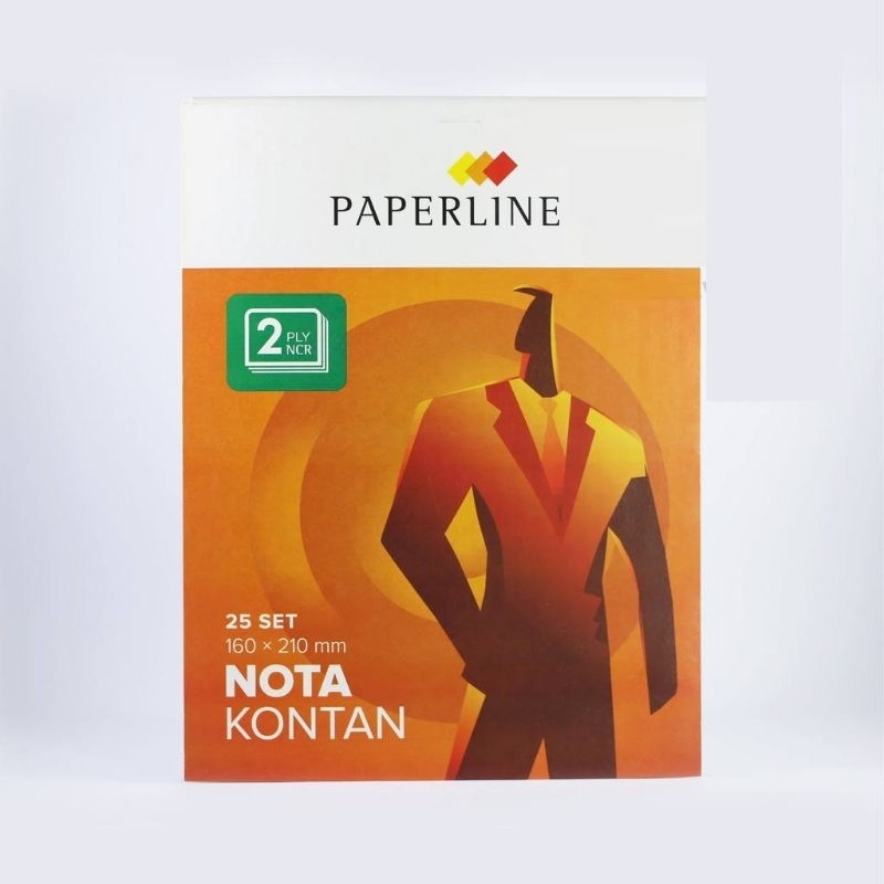 Jual [10 BUKU] NOTA KONTAN BESAR 2 RANGKAP PAPERLINE / NCR B2 / NOTA 2 ...