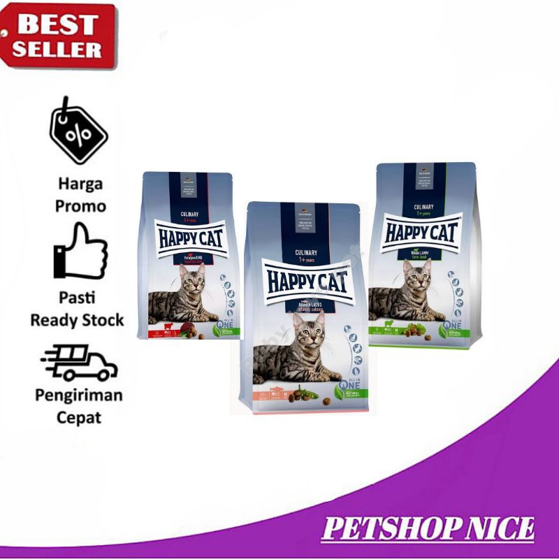Jual Happy Cat Adult Salmon Beef Lamb 10kg (kusus Ekspedisi) | Shopee ...