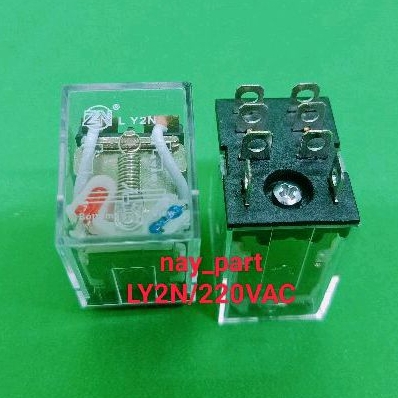 Jual Relay Zn (LY2N/220VAC) 8Pin/220Vac Kaki Plat | Shopee Indonesia