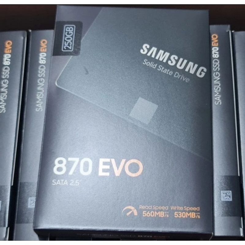 Jual SSD EVO 870 250GB 500GB 1TB - SSD INTERNAL 2.5inci 3D Nand Sata ...
