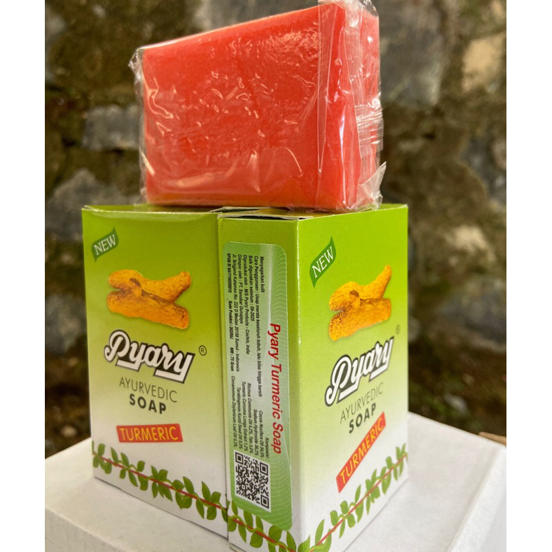 Jual [BPOM] READY SABUN PYARY AYURVEDIC TURMERIC SABUN MANDI ORIGINAL ...